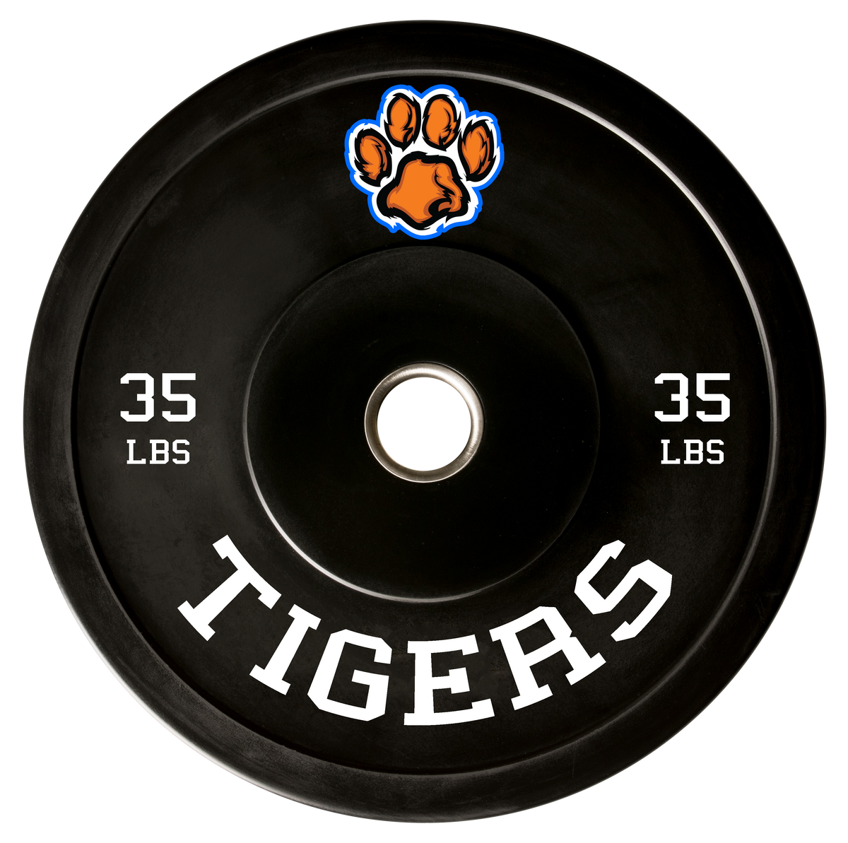 Shop Custom Logo Economy Bumper Plates | SuperiorHFS.com